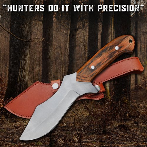 Forest Fang - Hand Forged Stainless Steel Hunting Knife by Almazan ...